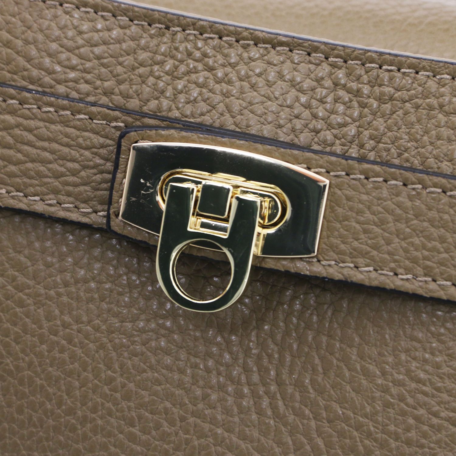 Maisy Leather Tote Forest Green TL142394